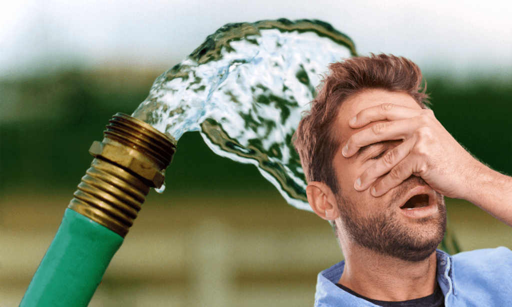 Accidentally Leaving the Hose On for a Week: What To Do Now